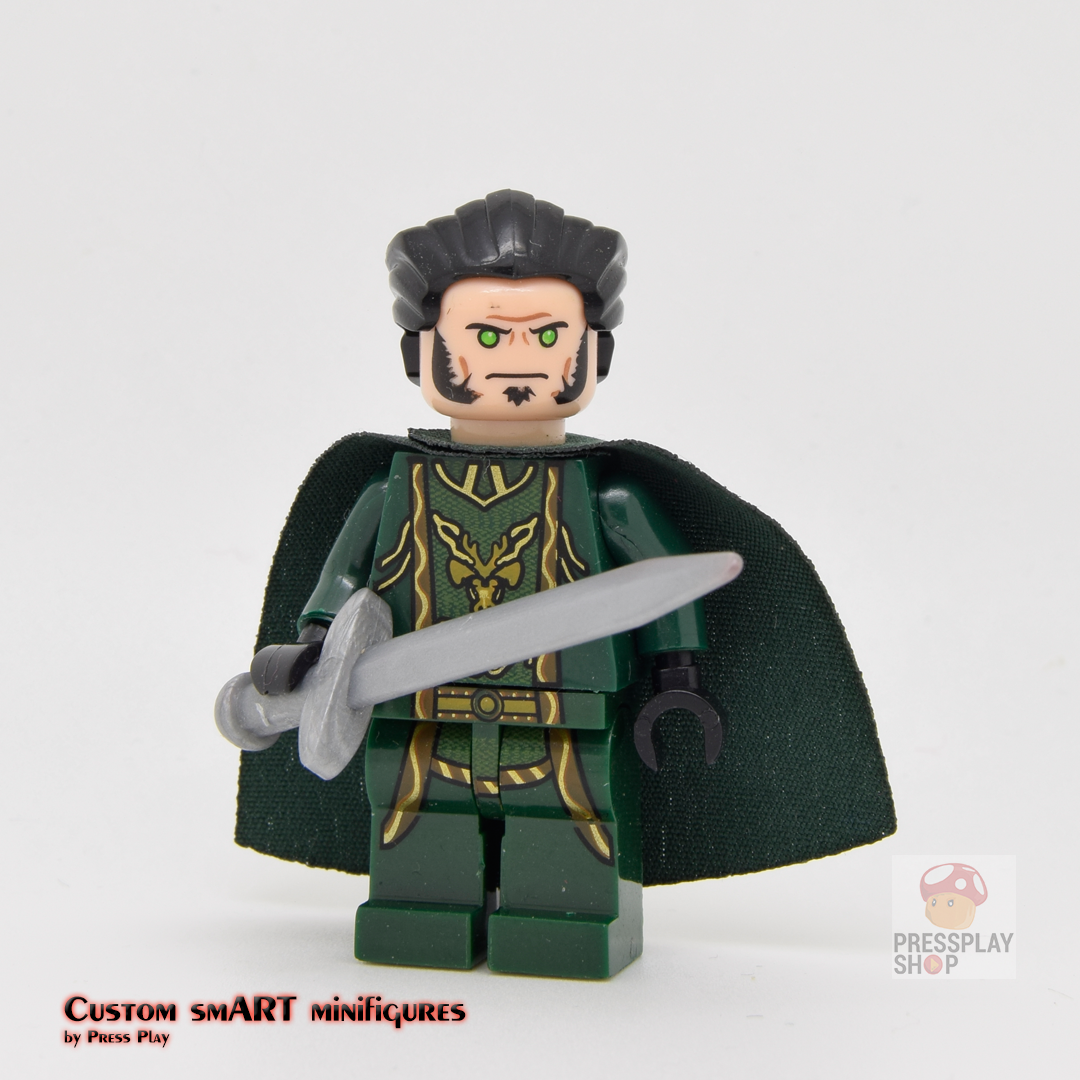 Custom Minifigure - based on the character Ra's al Ghul – Press Play Shop
